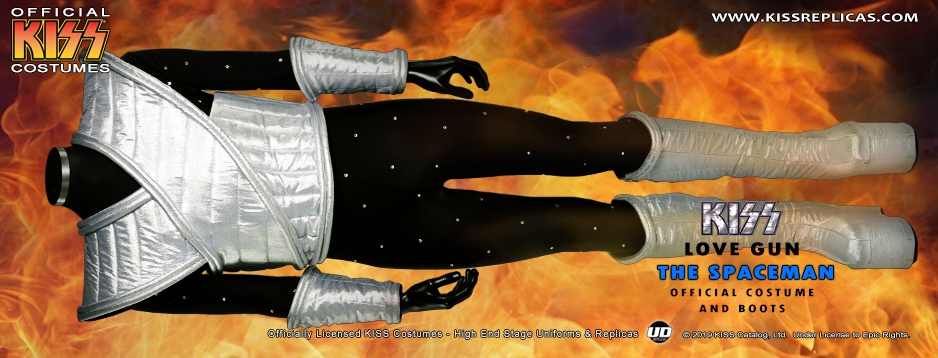 KISS Costumes - Official Armor and Boots.